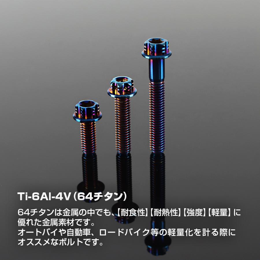 チタンボルト M6×35mm P1.0 ヘキサゴン トルクスヘッド キャップボルト 焼きチタンカラー 1個 JA540 : TECH ...