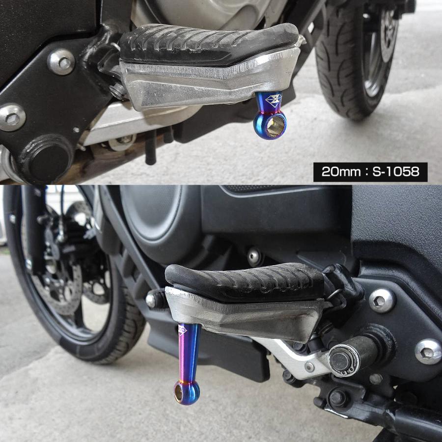 バンクセンサーボルト 汎用 30mm M8 ステンレス製 焼きチタンカラー S-1059 : s-1059 : TECH-MASTER バイクテン - 通販 - Yahoo!ショッピング