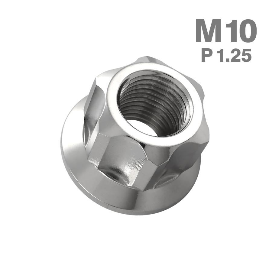 ステンレスナット M10 P1.25 六角ナット ロング貫通ナット デザインナット シルバーカラー TF0054 : TECH-MASTER バイクテン - 通販 - Yahoo!ショッピング