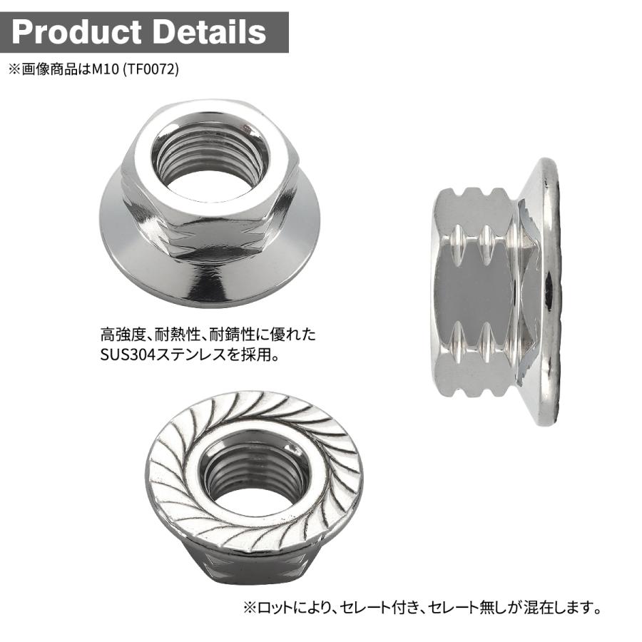 ステンレスナット M10 P1.25 六角ナット デザインナット ステップナット シルバーカラー TF0072 :TF0072:TECH-MASTER バイクテン - 通販 - Yahoo ...