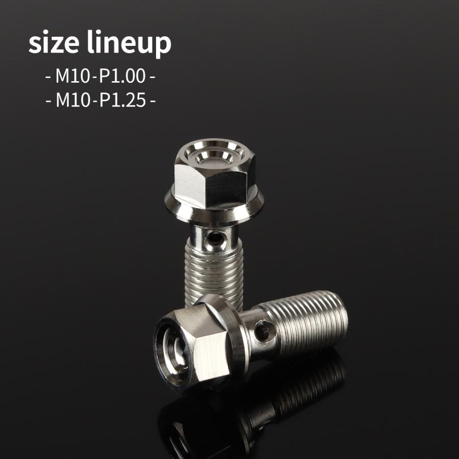 バンジョーボルト ステンレス M10 P1.0 シングル ヘキサゴンヘッド マットシルバー TH0178 :TH0178:TECH-MASTER バイクテン - 通販 - Yahoo!ショッピング