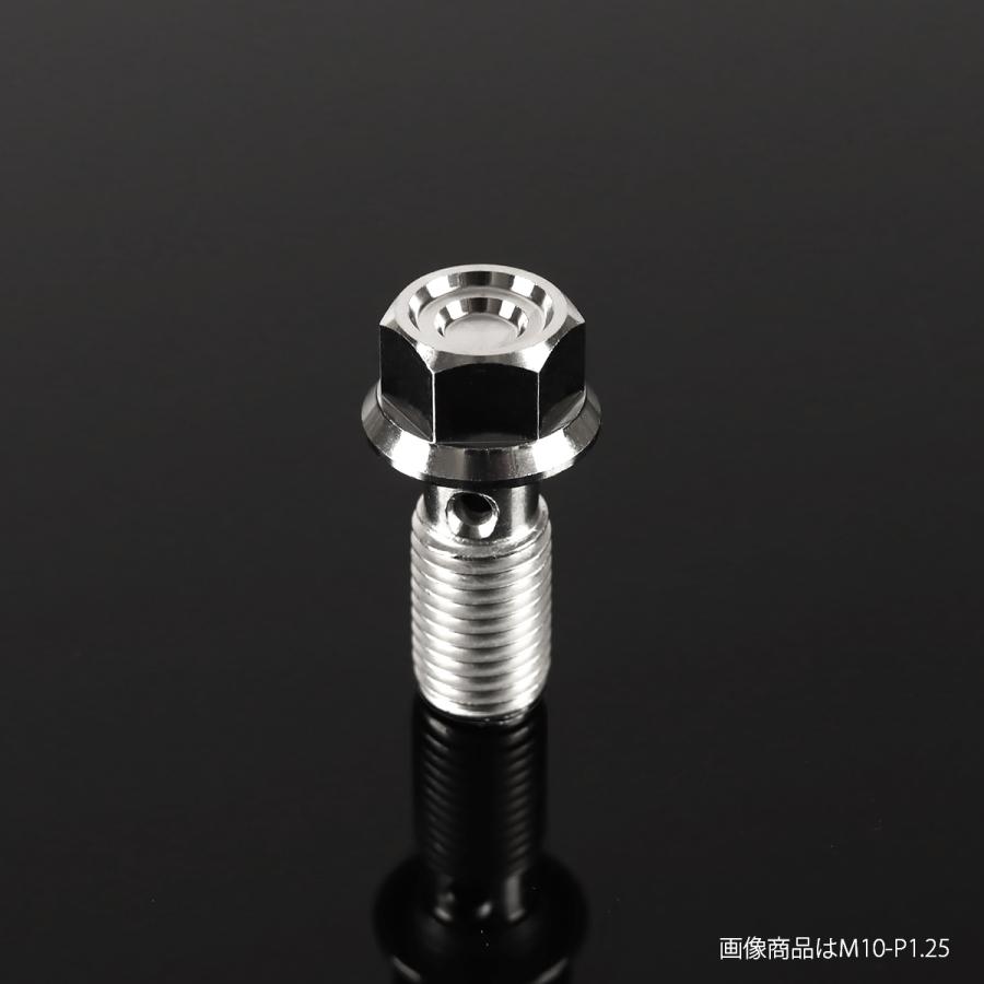 バンジョーボルト ステンレス M10 P1.25 シングル ヘキサゴンヘッド マットシルバー TH0179 : TECH-MASTER バイクテン - 通販 - Yahoo!ショッピング