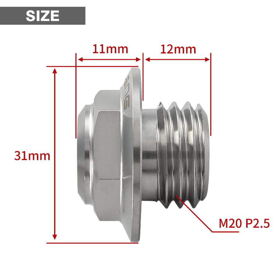 カワサキ オイルフィラーキャップ M20 P2.5 汎用 ホンダ ヤマハ カワサキ等 ステンレス マットタイプ シルバー TH0267 : TECH-MASTER バイクテン - 通販 ...
