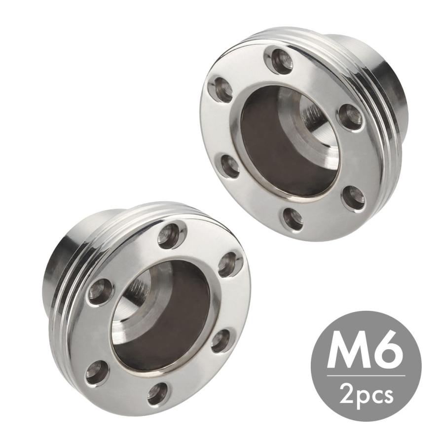 M6 フジツボ型 ワッシャー カラー SUS304 ステンレス シルバー 2個セット TH0501 : TECH-MASTER バイクテン - 通販 - Yahoo!ショッピング