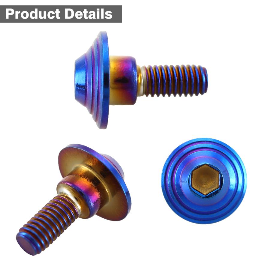 ステンレスボルト M5×15mm P0.8 円筒部直径7mm 段付きボルト 六角穴付き 焼きチタンカラー TR0297 : TECH-MASTER バイクテン - 通販 - Yahoo!ショッピング