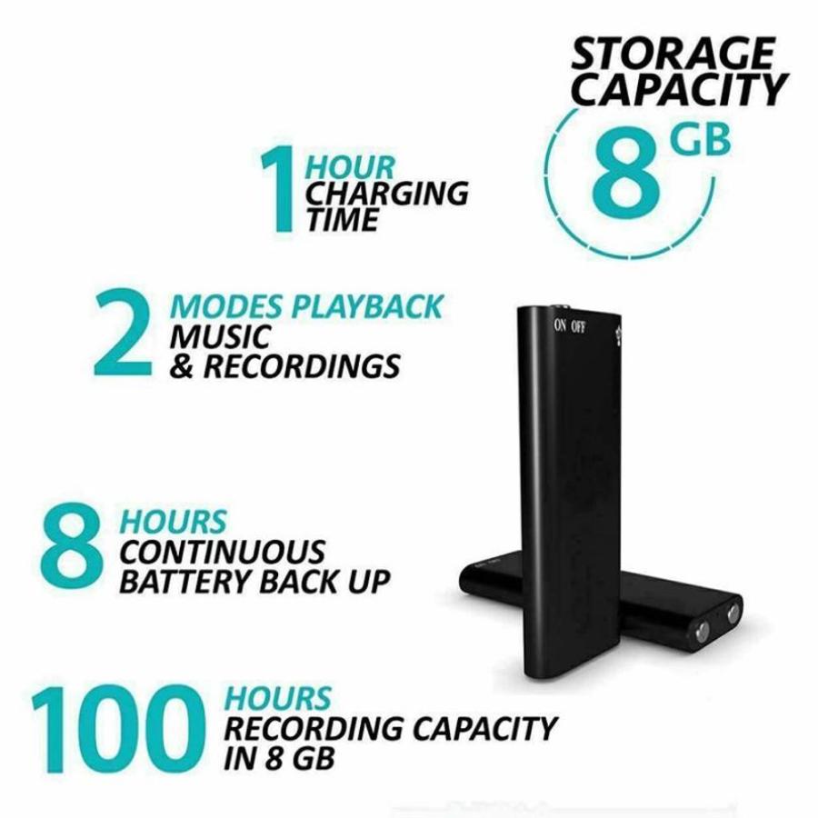 ボイスレコーダー 小型 ICレコーダー 録音 8GB USB 充電 会議 イヤフォン 薄型 大容量 ワンタッチ録音 ビジネス : TMstore - 通販 - Yahoo!ショッピング