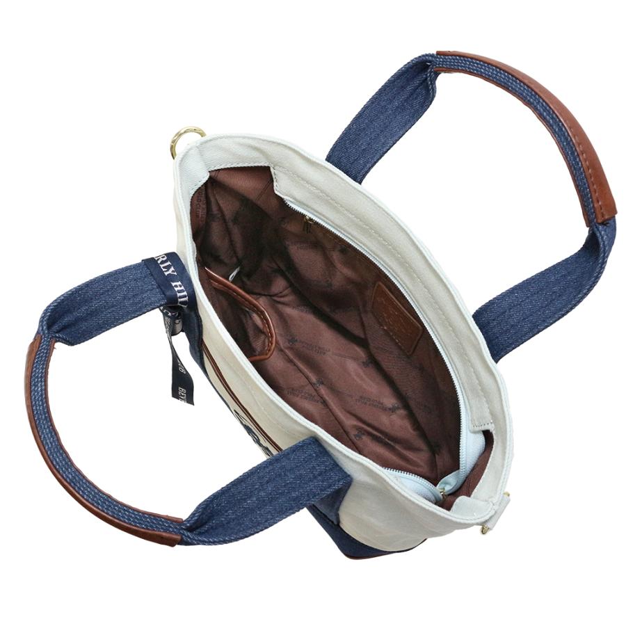 BEVERLY HILLS POLO CLUB ビバリーヒルズ ポロ クラブ キャンバストートバッグXS（ショルダーストラップ付 ...