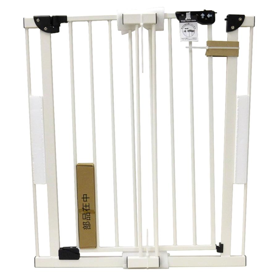 スチールゲート 拡張フレーム付き ホワイト 88-782A 突っ張り式 スチール製 ベビーゲート ペットゲート 取付幅約70〜81cm/80〜91cm : ディスカウントショップとーるりーす ...