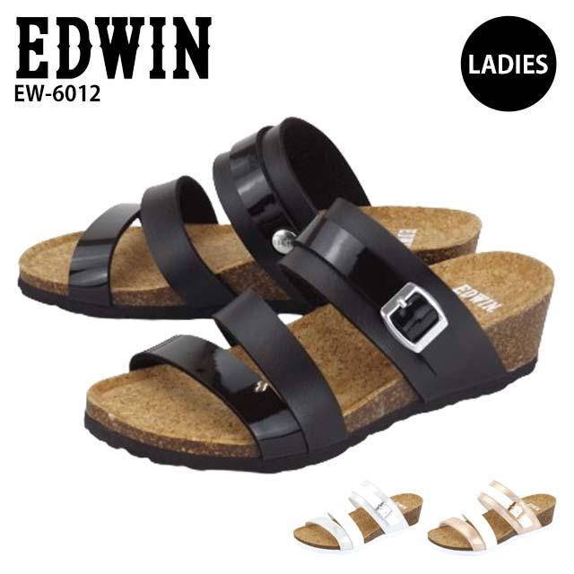 EDWIN EW6012 エドウィン サンダル レディース コルク コンフォート 履きやすい シンプル ベーシック ラフ プチプラ デイリー 主婦 学生 人気 定番 : 靴のトアレ - 通販 ...