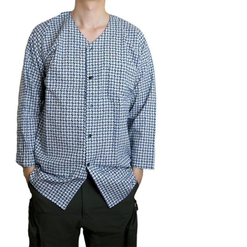 HOOH 和柄鯉口シャツ 5700 208.格子 : 創業1968年 鳶蕨上田 公式ショップ - 通販 - Yahoo!ショッピング