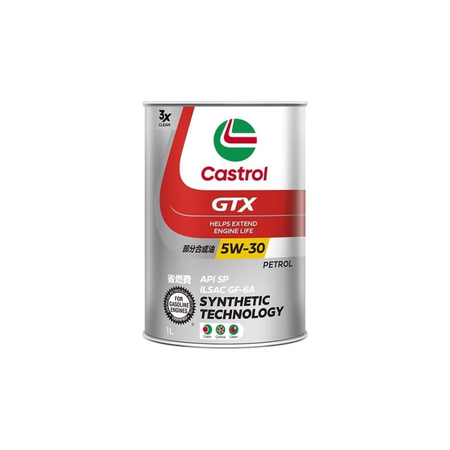 カストロール(Castrol) エンジンオイルGTX ULTRACLEAN 5W-30 API SP 1L 4輪ガソリン車専用 部分合成油 : tocos shop - 通販 - Yahoo ...