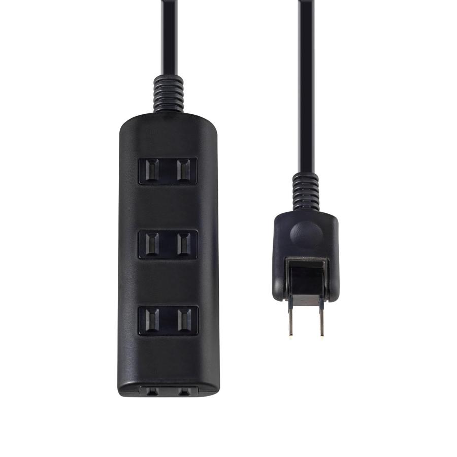 エルパ(ELPA) 扉付タップラン 電源タップ 延長コード 125V 1m 4個口 ブラック WBT-N4010B(BK) : tocos shop - 通販 - Yahoo!ショッピング