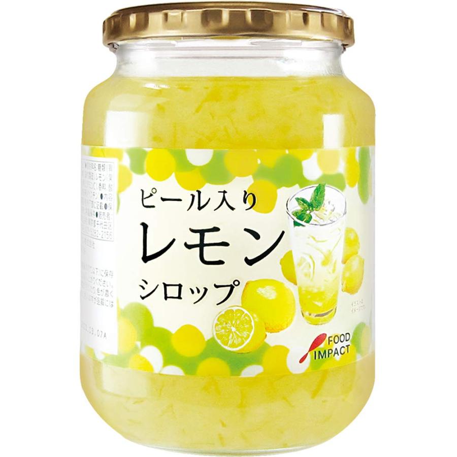 フードインパクト ピール入りレモンシロップ 920g : tocos shop - 通販 - Yahoo!ショッピング