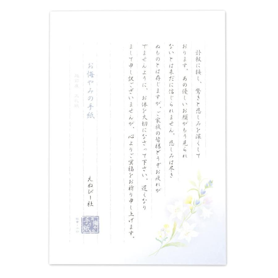 エヌビー社 伝えるきもち B5相当 便箋 お悔やみ | 18枚 縦書き香典 添え状 : 2022yr12mt18daywq069ic0b37j794b : tocos shop - 通販 ...