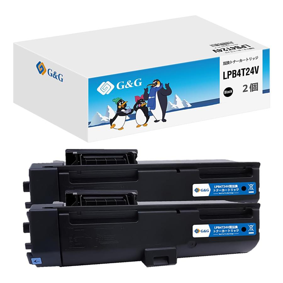 Ninestar G&G LPB4T24V ブラック2本セット 黒 エプソン 互換トナー LPB4T24 対応機種:LP-S180D LP-S180D : tocos shop - 通販 ...