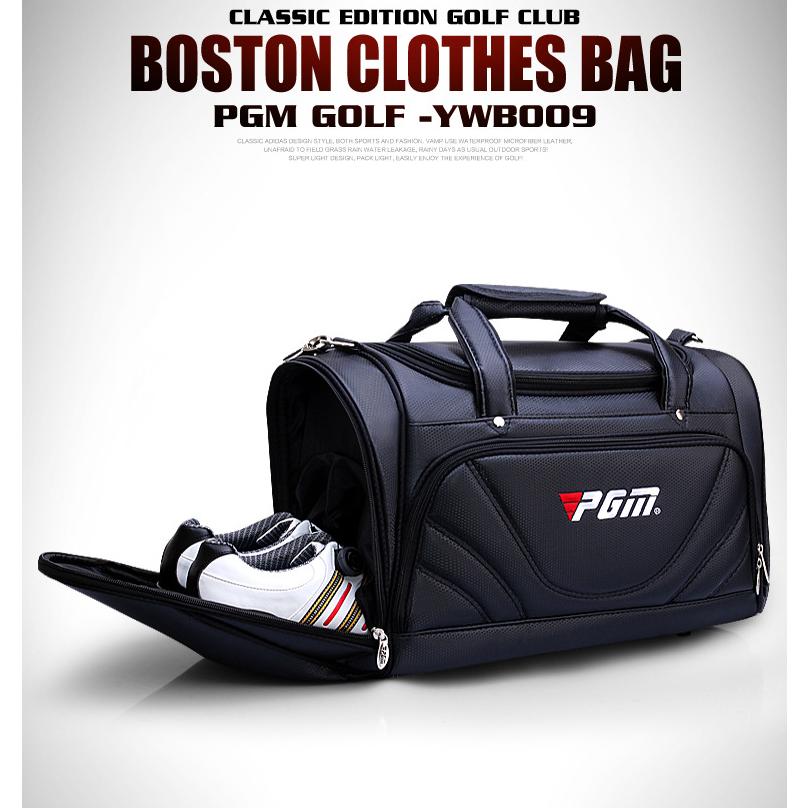 PGM ゴルフバッグ ボストンバッグ ダッフルバッグ トートバッグ 2way 大容量 シューズケースつき 多機能 ブラック おしゃれ : TOCYO雑貨 - 通販 - Yahoo!ショッピング