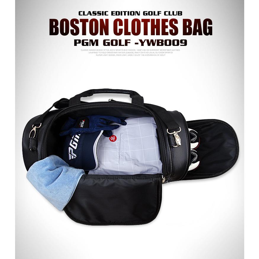 PGM ゴルフバッグ ボストンバッグ ダッフルバッグ トートバッグ 2way 大容量 シューズケースつき 多機能 ブラック おしゃれ : TOCYO雑貨 - 通販 - Yahoo!ショッピング