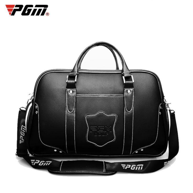 PGM ゴルフバッグ ボストンバッグ ショルダーバッグ トートバッグ 2way シューズケースつき レザー 多機能 ブラック おしゃれ : TOCYO雑貨 - 通販 - Yahoo!ショッピング