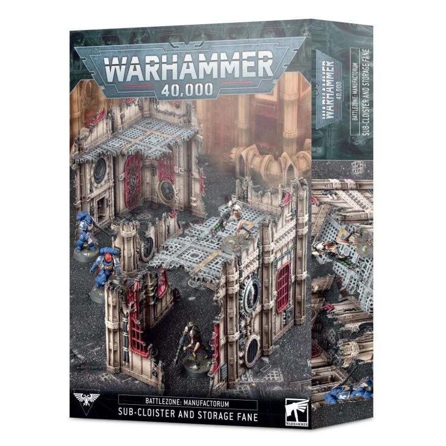 【絶版】WARHAMMER 40,000:BATTLEZONE:MANUFACTORUM:SUB-CLOISTER AND STORAGE ...
