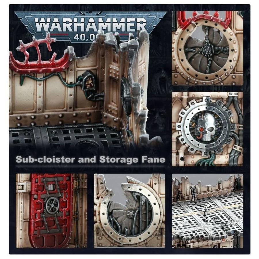 【絶版】WARHAMMER 40,000:BATTLEZONE:MANUFACTORUM:SUB-CLOISTER AND STORAGE ...