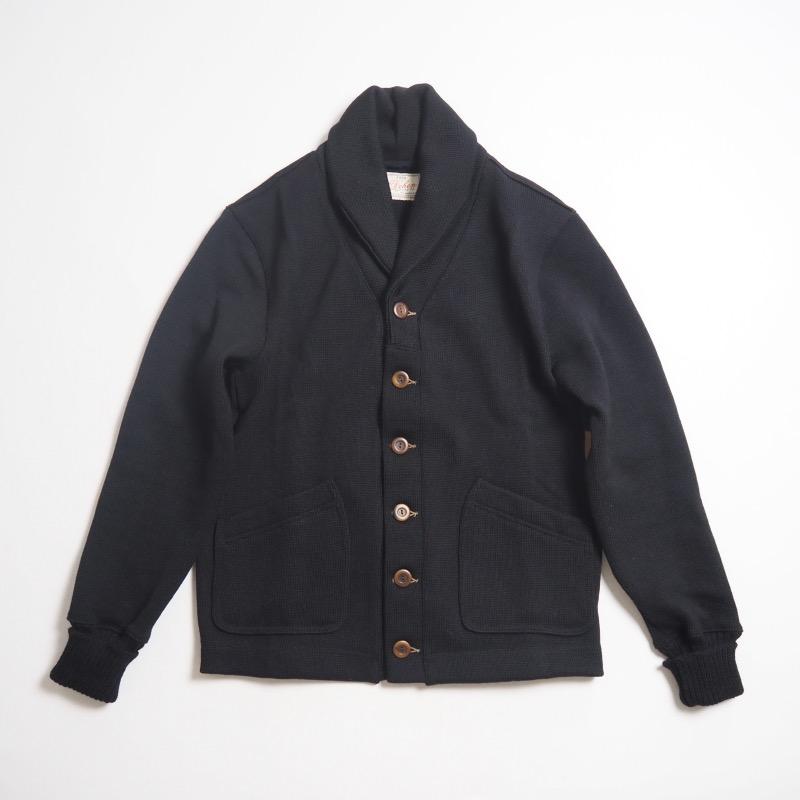 Dehen ディーエン デーヘン ヘヴィニットショールカラーカーディガン SHAWL SWEATER COAT 2.0 / BLACK : TODAY IS THE DAY Yahoo!店 ...