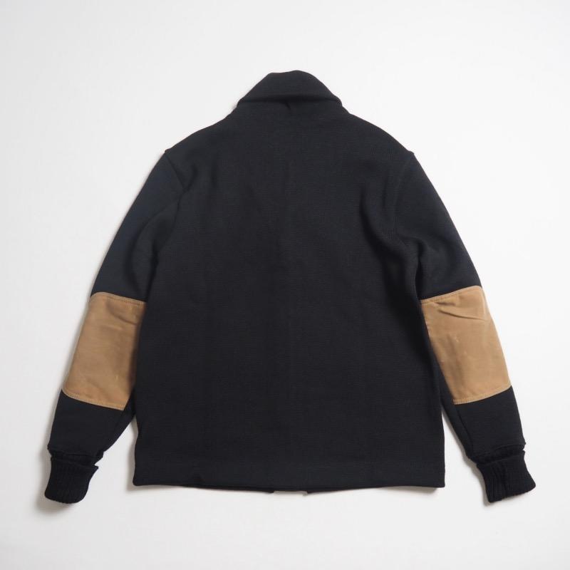 Dehen ディーエン デーヘン ヘヴィニットショールカラーカーディガン SHAWL SWEATER COAT 2.0 / BLACK : TODAY IS THE DAY Yahoo!店 ...