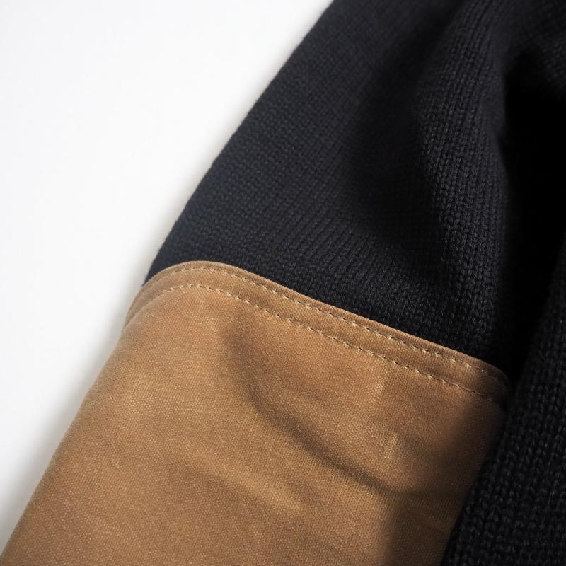 Dehen ディーエン デーヘン ヘヴィニットショールカラーカーディガン SHAWL SWEATER COAT 2.0 / BLACK : TODAY IS THE DAY Yahoo!店 ...