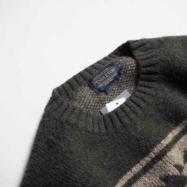 PENDLETON ペンドルトン ミドルゲージシェトランドセーター SHETLAND HARDING CREWNECK : TODAY IS THE DAY Yahoo!店 - 通販 ...