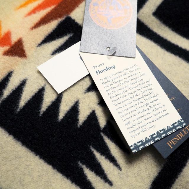 PENDLETON ペンドルトン 大判ブランケット HARDING (162cmx203cm) / NAVY(53949) : TODAY IS THE DAY Yahoo!店 - 通販 ...