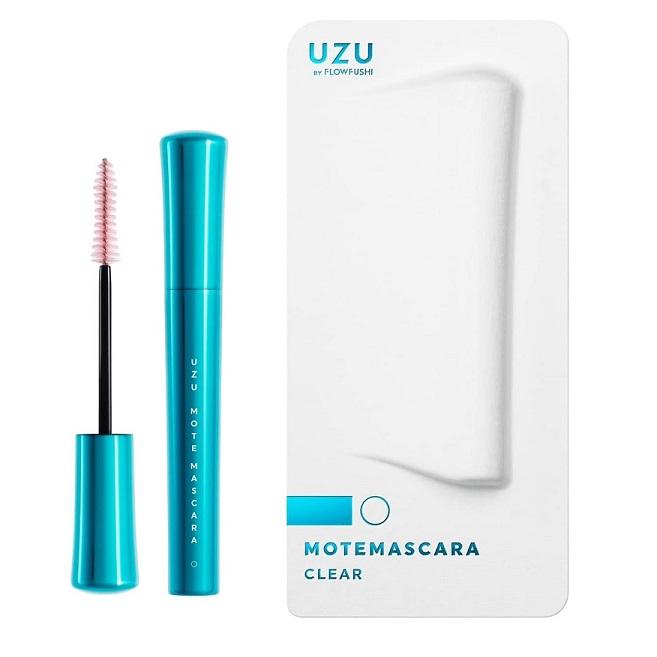 ネコポス速達！UZU BY FLOWFUSHI ウズ モテマスカラ MOTE MASCARA 5.5g/3.2g まつ毛化粧料 まつげケア 耐水性 アルコールフリー 低刺激性 多色 透明 ...