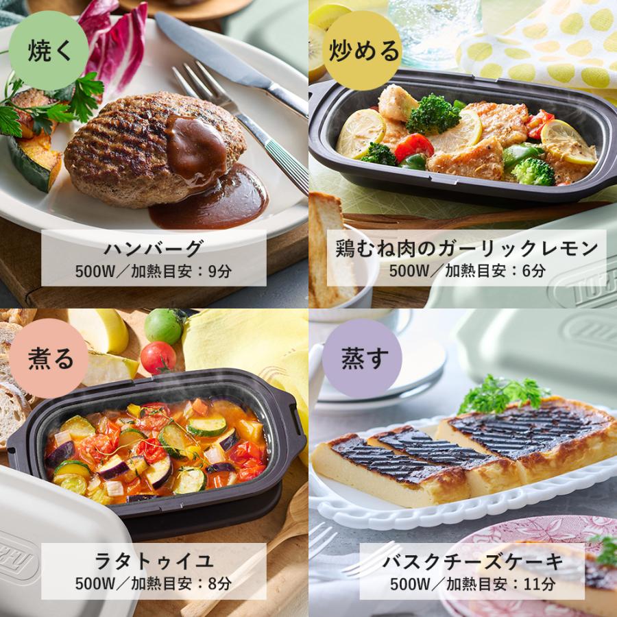 Toffy 【特典付き2個セット】Toffy 電子レンジ用 グリルディッシュ K-MW6 焼き目 電子レンジ用調理器具 耐熱皿 鉄板焼き トフィー 公式 ポイント消費 : Toffy 公式 ...