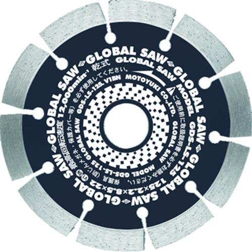 モトユキ グローバルソー ダイヤモンドカッター セグメントタイプ 150mm GDS-LS-150 : プロツールショップとぎやヤフー店 ...