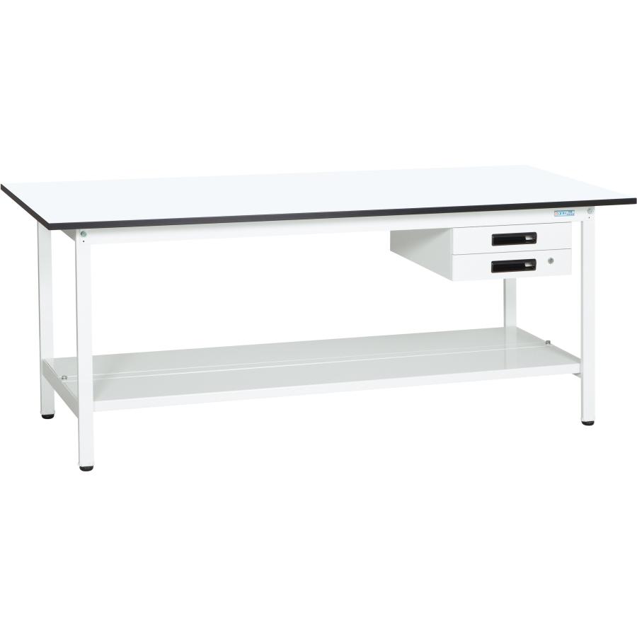 【法人様限定】 サカエ 軽量作業台 中板(2枚付) キャビネット2段 W1800×D750×H740 KA-187BTMW : ka-187btmw : T-style ヤフー店 - 通販 ...