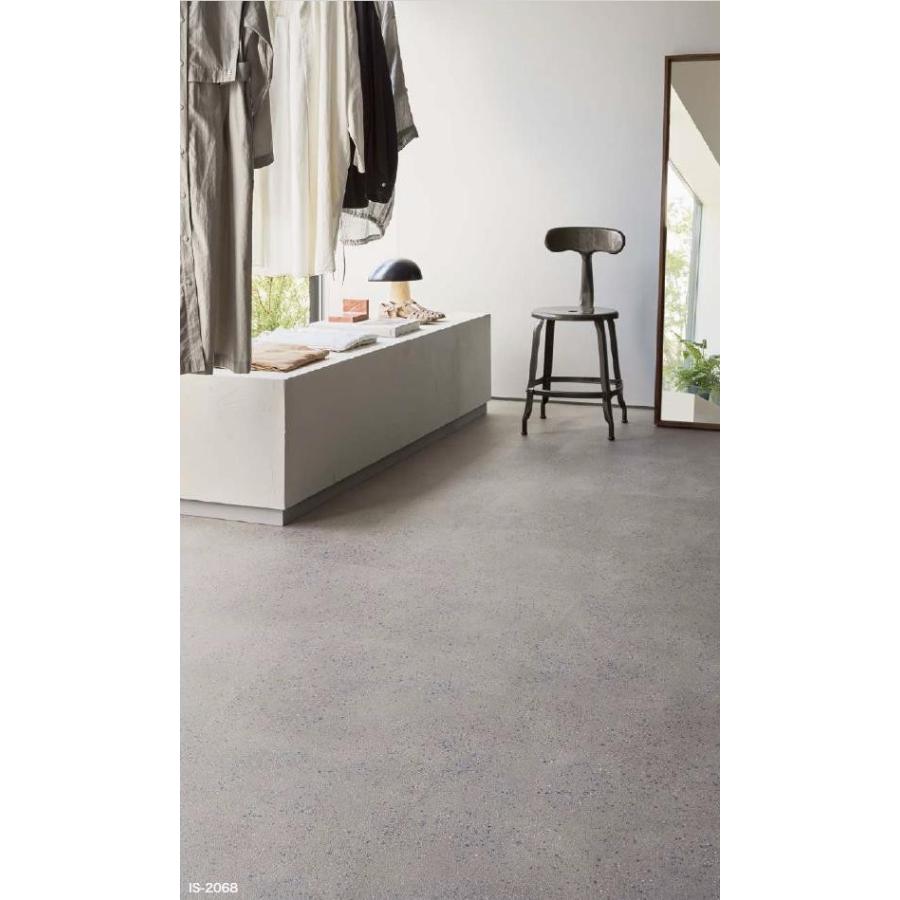 【ケース売】ストーン床材 石目 スピネルコンクリート 457.2×457.2×2.5mm IS2067 IS2068 IS2069 サンゲツ STONE 「SANGETSU FLOORTILE ...