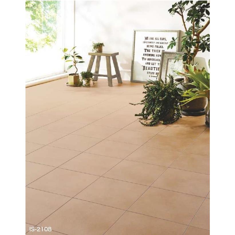 【枚売】ストーン床材 石目 テラコッタ 304.8×304.8×2.5mm IS1102 サンゲツ フロアタイル ストーン STONE ...