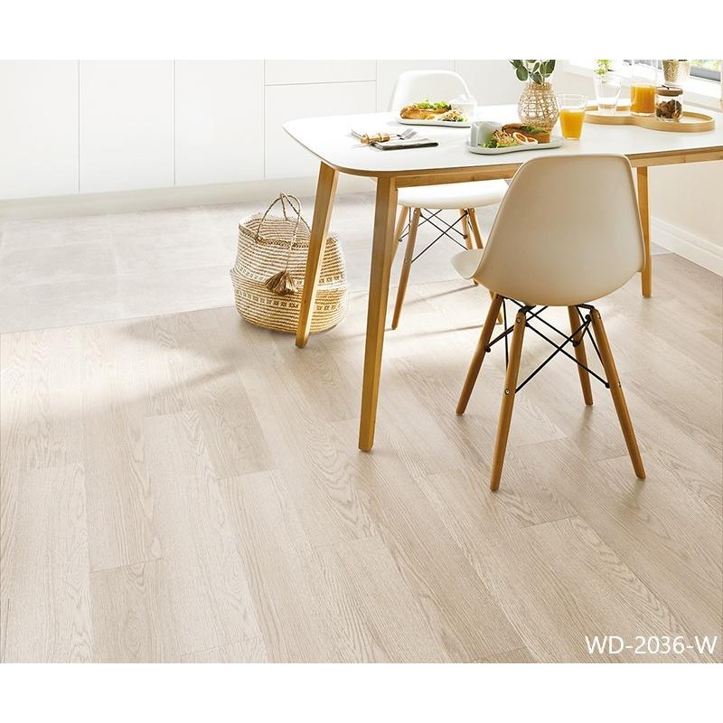 サンゲツ 【ケース売】ウッド床材 木目 スピンオーク 152.4×914.4×2.5mm WD2036W WD2037W WD2038W WOOD 「SANGETSU FLOORTILE ...