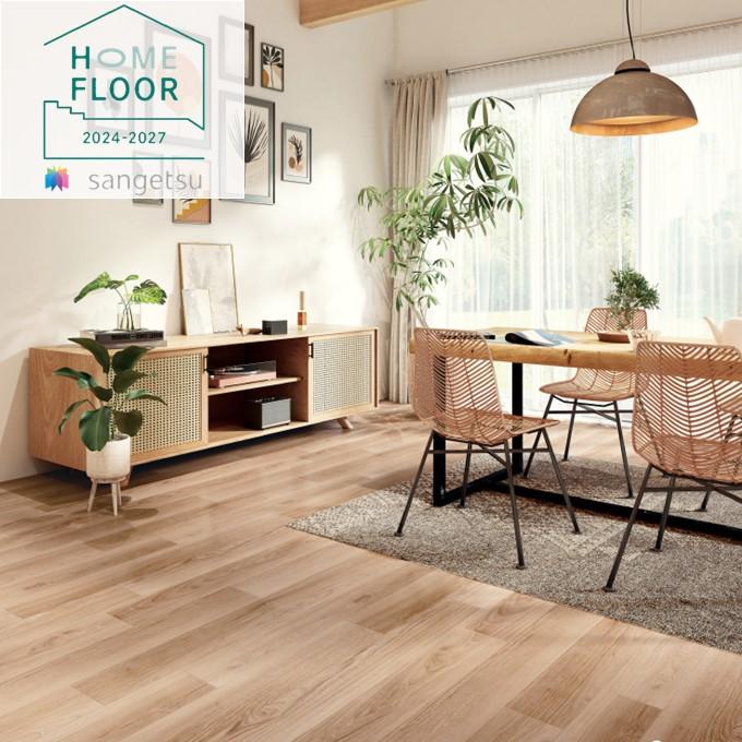 1.8mm厚フロア 4色 182cm巾 プリトオーク ボタニカルチーク ウッド WOOD 塩化ビニル床シート 土足対応サンゲツ ホームフロア sangetsu HOME FLOOR : hm ...
