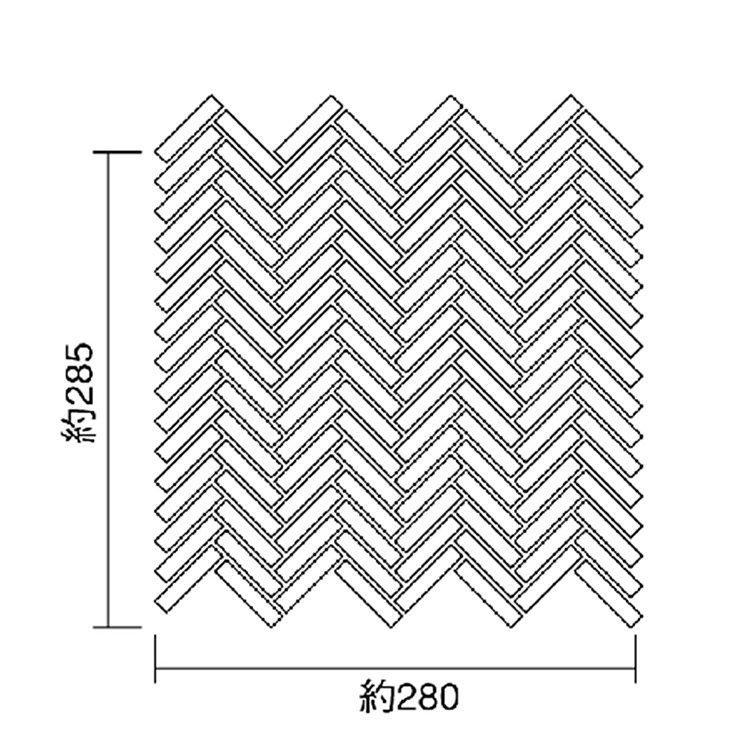 タイル サルマ SLM-Y11マット / 13シート :181316410:といれたすYahoo!ショッピング店 - 通販 - Yahoo!ショッピング