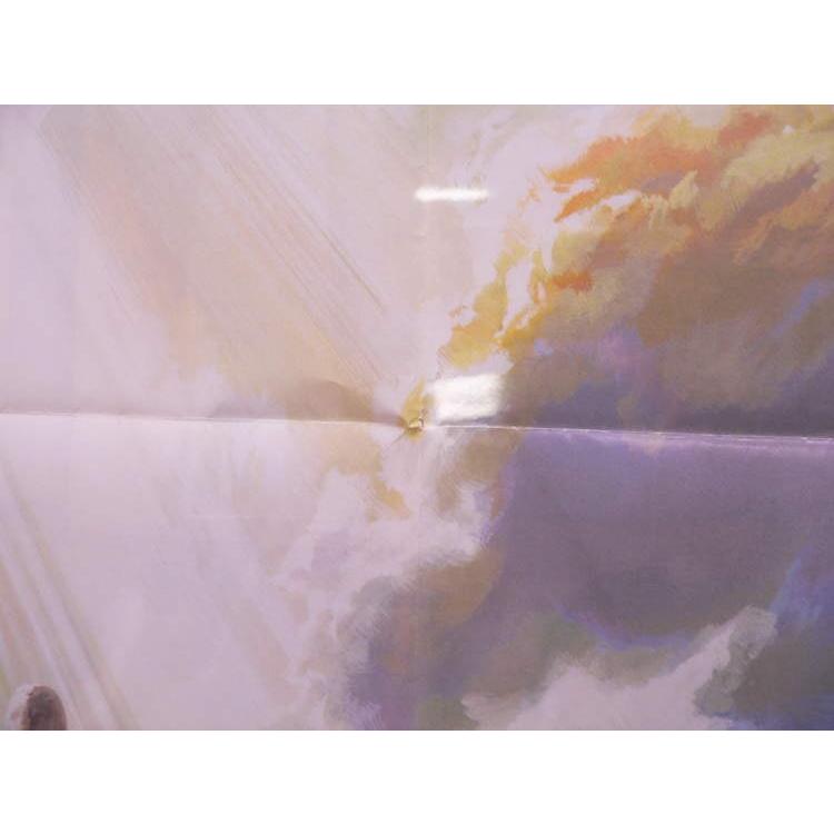 （ポスター） 王立宇宙軍 オネアミスの翼＆塗り絵コンテスト結果発表 両面ポスター／アニメージュ’87・2月号付録B2サイズポスター【中古 ...