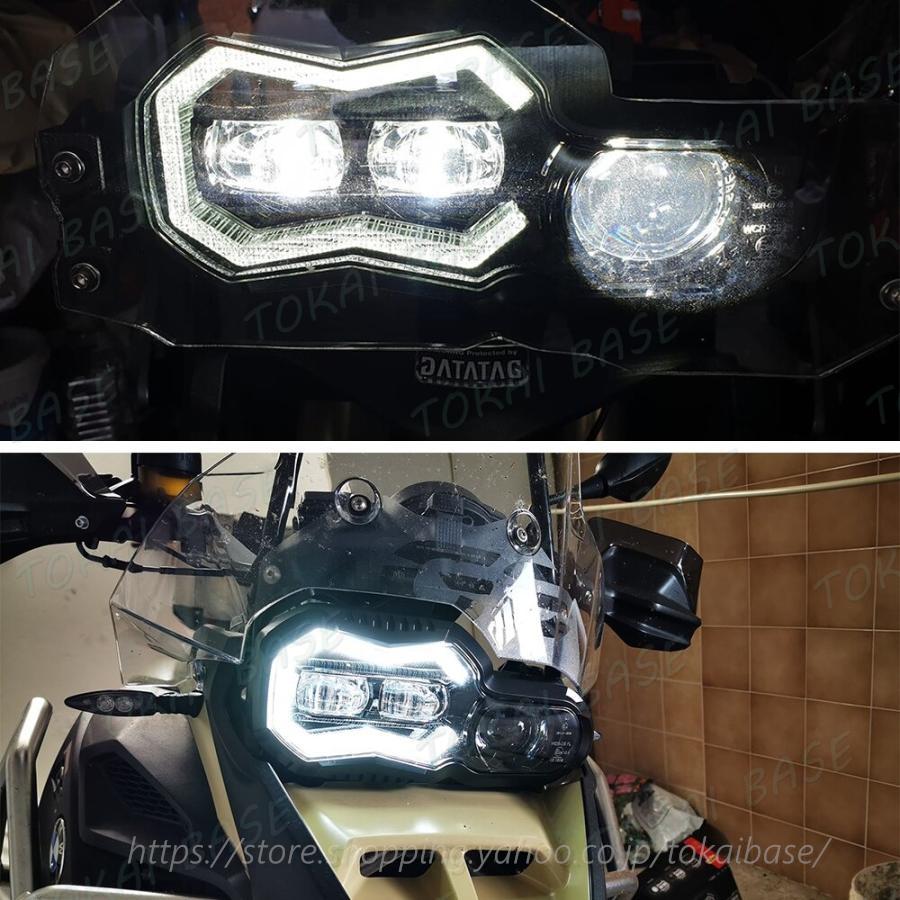 bmw f 650 700 800 gs adv f800gsアドベンチャー2008-2018 f800r LED drl プロジェクター フォグランプ :sk23920860104 ...