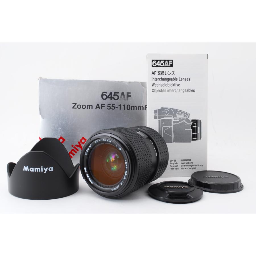 新品並 マミヤ MAMIYA 645 Zoom AF 55-110mm F/4.5 For AFD 箱、フード付き : TOKAICAMERA - 通販 - Yahoo!ショッピング