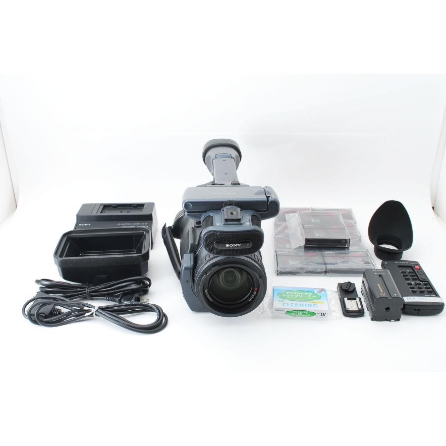 ソニー SONY HDR-FX1 デジタルHDビデオカメラレコーダー リモコン 未使用miniDVテープ10本付 : TOKAICAMERA ...