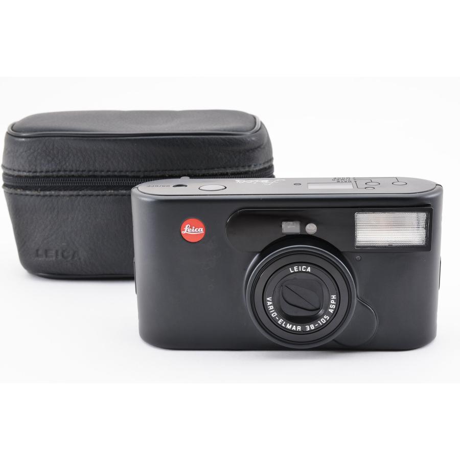 美品 ライカ LEICA C1 VARIO-ELMAR 38-105mm ASPH フィルム コンパクトカメラ ブラック ...