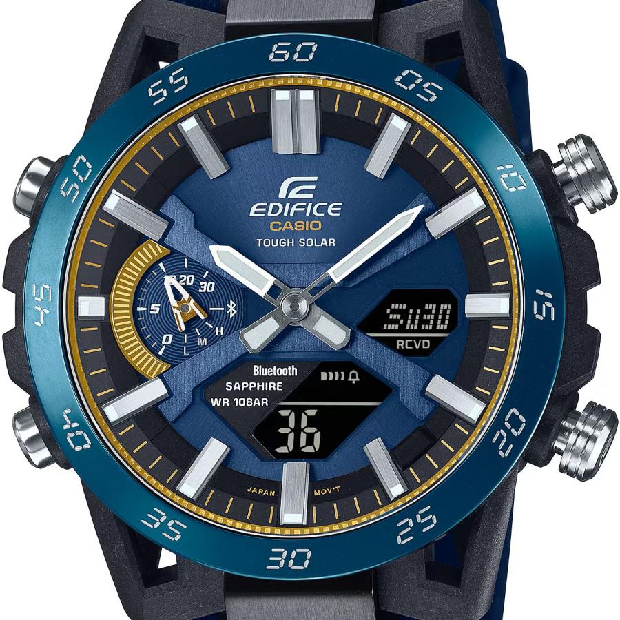 EDIFICE（CASIO） EDIFICE エディフィス ECB-2000SS-2AJR カシオウオッチ50周年記念モデル タフソーラー ...