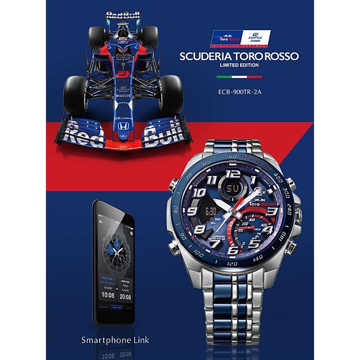 EDIFICE エディフィス ECB-900TR-2AJR スクーデリア・トロ・ロッソ・リミテッドエディション スマートフォンリンクシリーズ ...