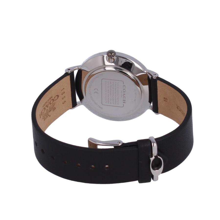 COACH コーチ PERRY ペリー腕時計 アナログ レディース クオーツ 2針 レザー ブラック シルバー ホワイト 14503115 ...