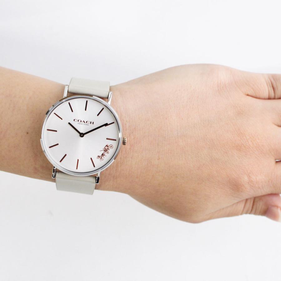 COACH コーチ PERRY ペリー腕時計 レディース クオーツ 2針 レザー ベージュ シルバー 14503116 : 時計倉庫TOKIA ...