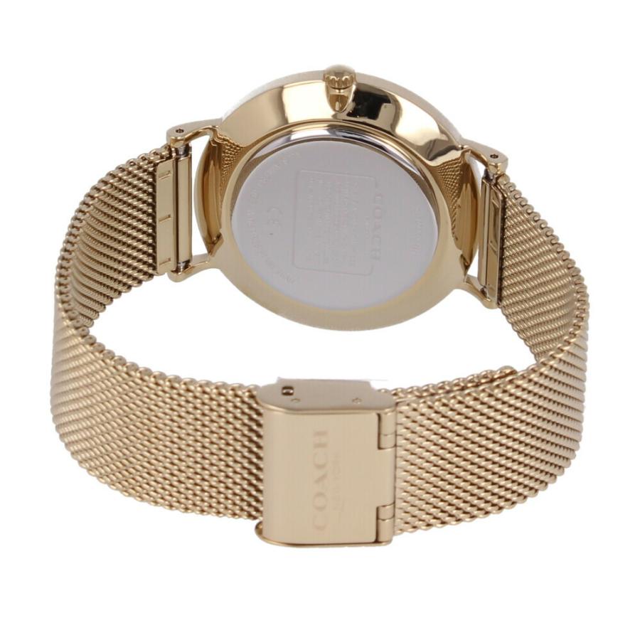 COACH コーチ PERRY ペリー腕時計 レディース クオーツ 2針 メタル メッシュ ゴールド ホワイト 14503125 : 時計倉庫 ...