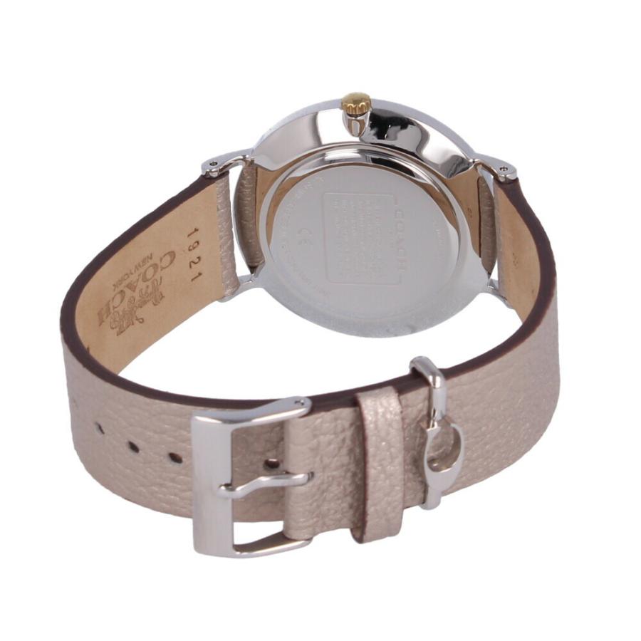 COACH コーチ PERRY ペリー腕時計 レディース クオーツ 2針 レザー ベージュ シルバー ホワイト 14503157 : 時計倉庫 ...