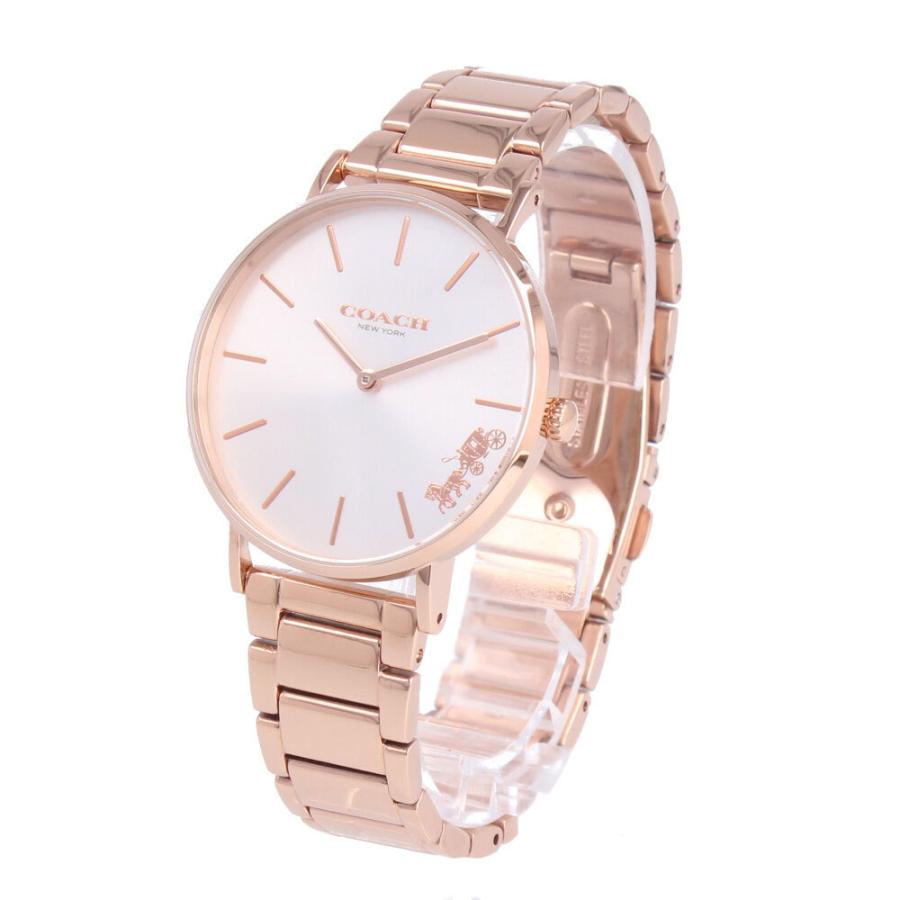 COACH コーチ Perry ペリー 腕時計 レディース クオーツ メタル ピンクゴールド シルバー 14503576 : 時計倉庫 ...